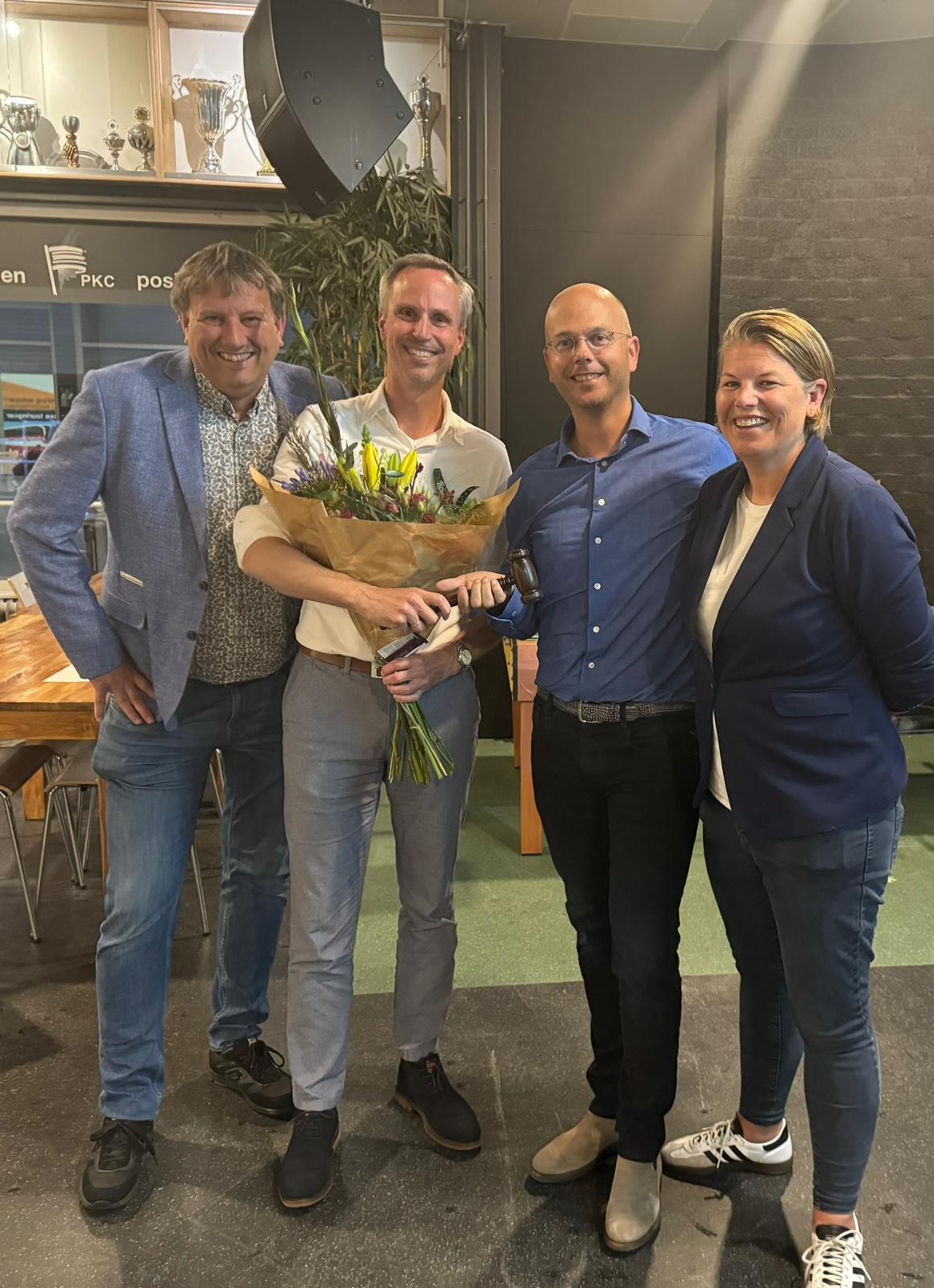 Rogier Jonkman, Brigitte van Roon en Ron Bouman vormen samen het nieuwe ...